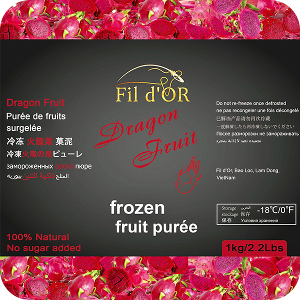 Fruit Puree - Fil d'OR Fruits