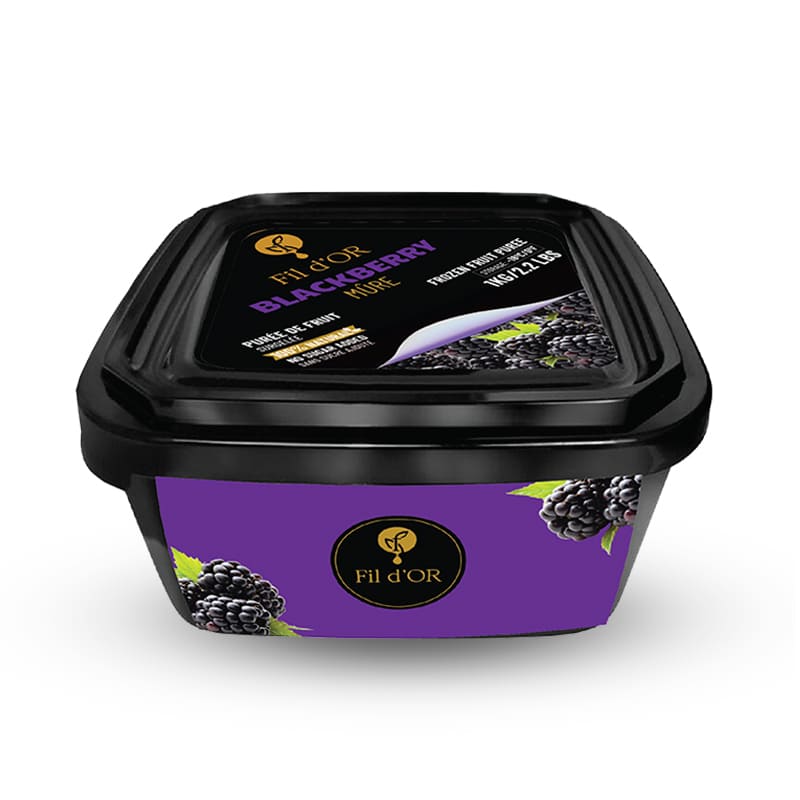 Frozen BLACKBERRY Puree Supplier - Fildor Fruits