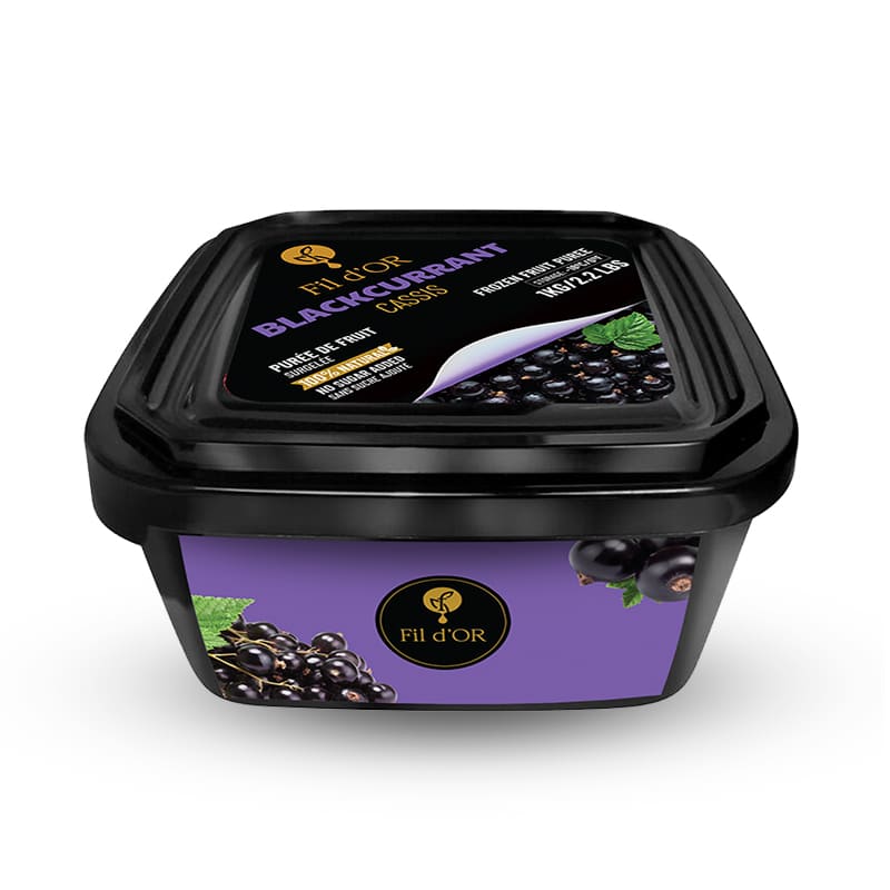 Frozen BLACKCURRANT Puree - Fildor Fruits
