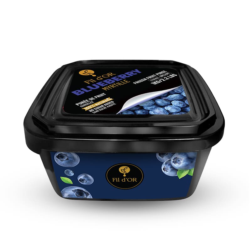 Frozen BLUEBERRY Puree Supplier - Fildor Fruits