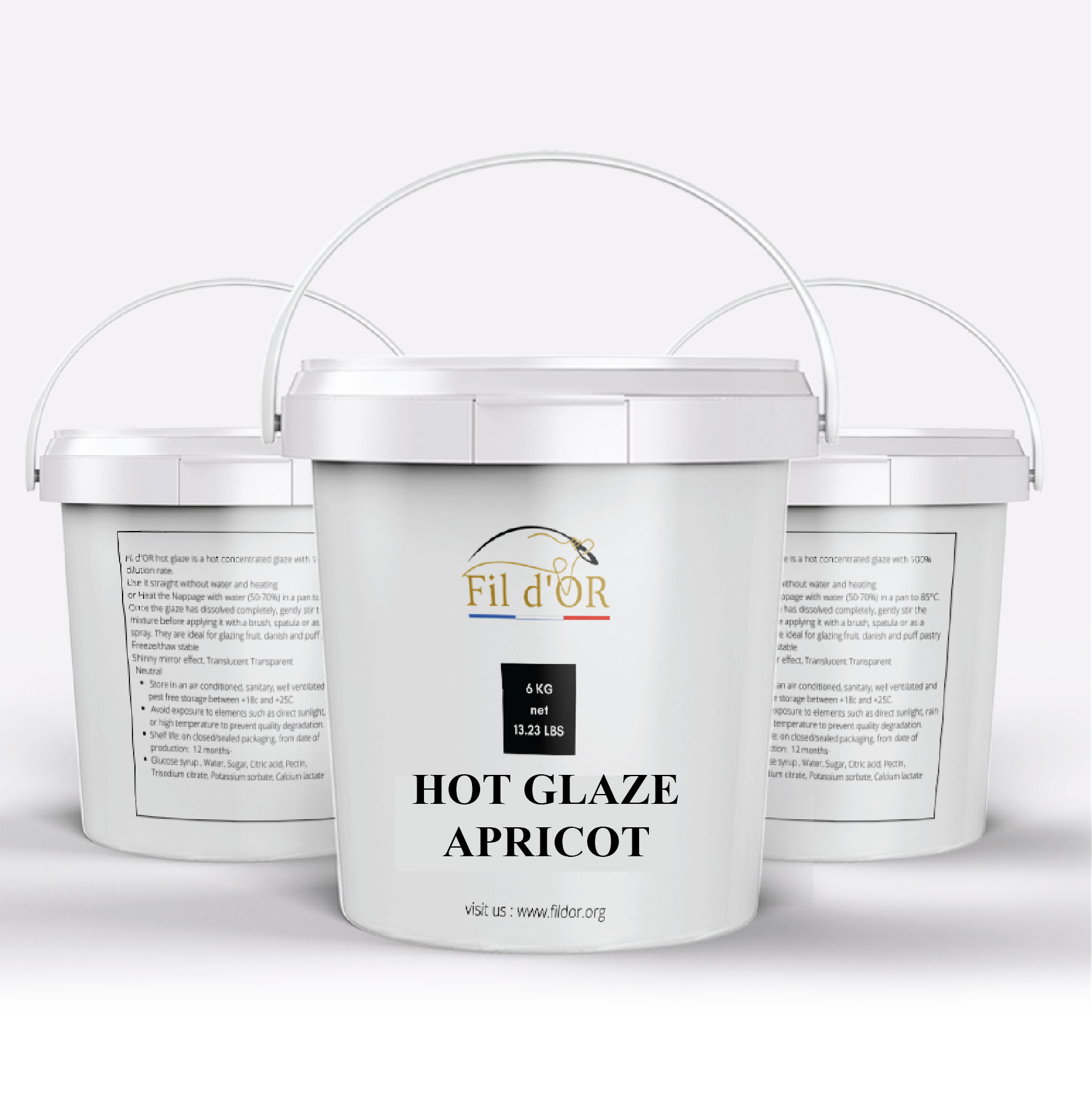 Hot Glaze Apricot - Fildor Fruits
