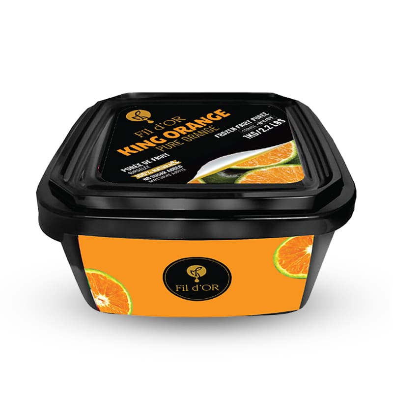 Frozen KING ORANGE Puree - Fildor Fruits